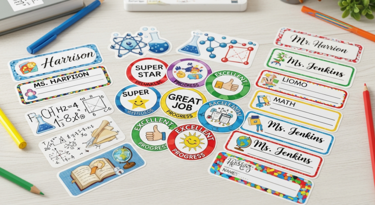 Personalised Teacher Stickers