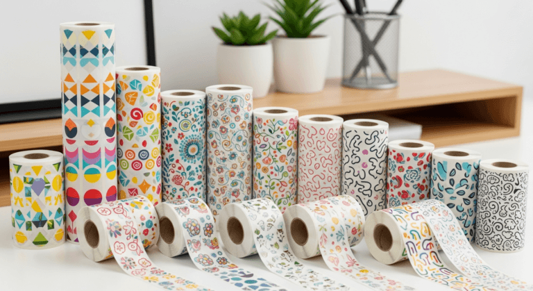 Paper Sticker Rolls - Fast Stickers Australia